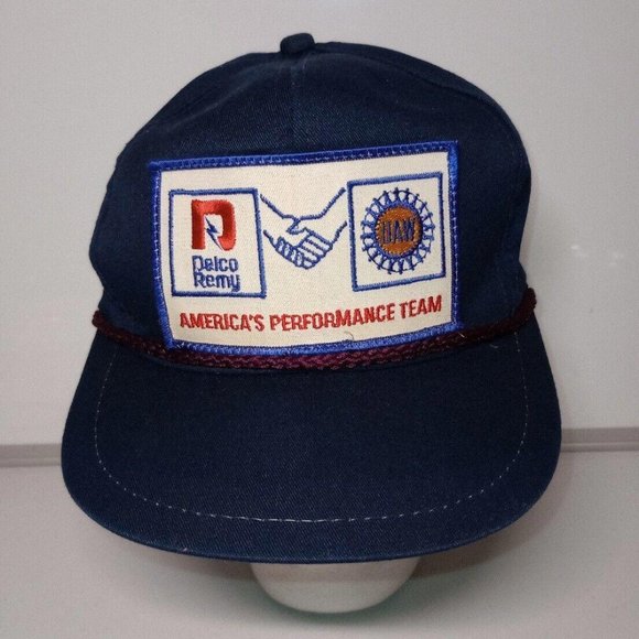 K-Brand | Accessories | Vintage Delco Remy Uaw Union Trucker Style ...